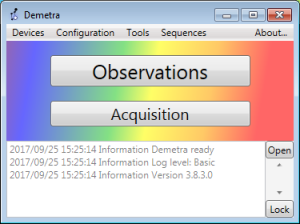 Demetra Software | Shelyak Instruments